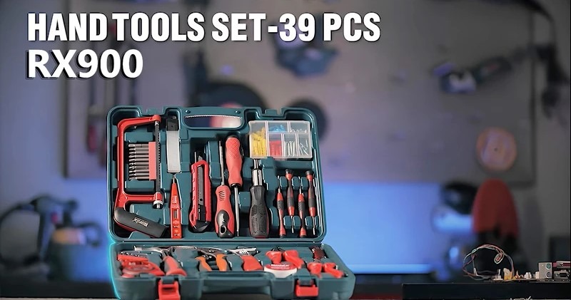 بررسی مجموعه 39 عددی ابزار دستی رونیکس مدل RX900